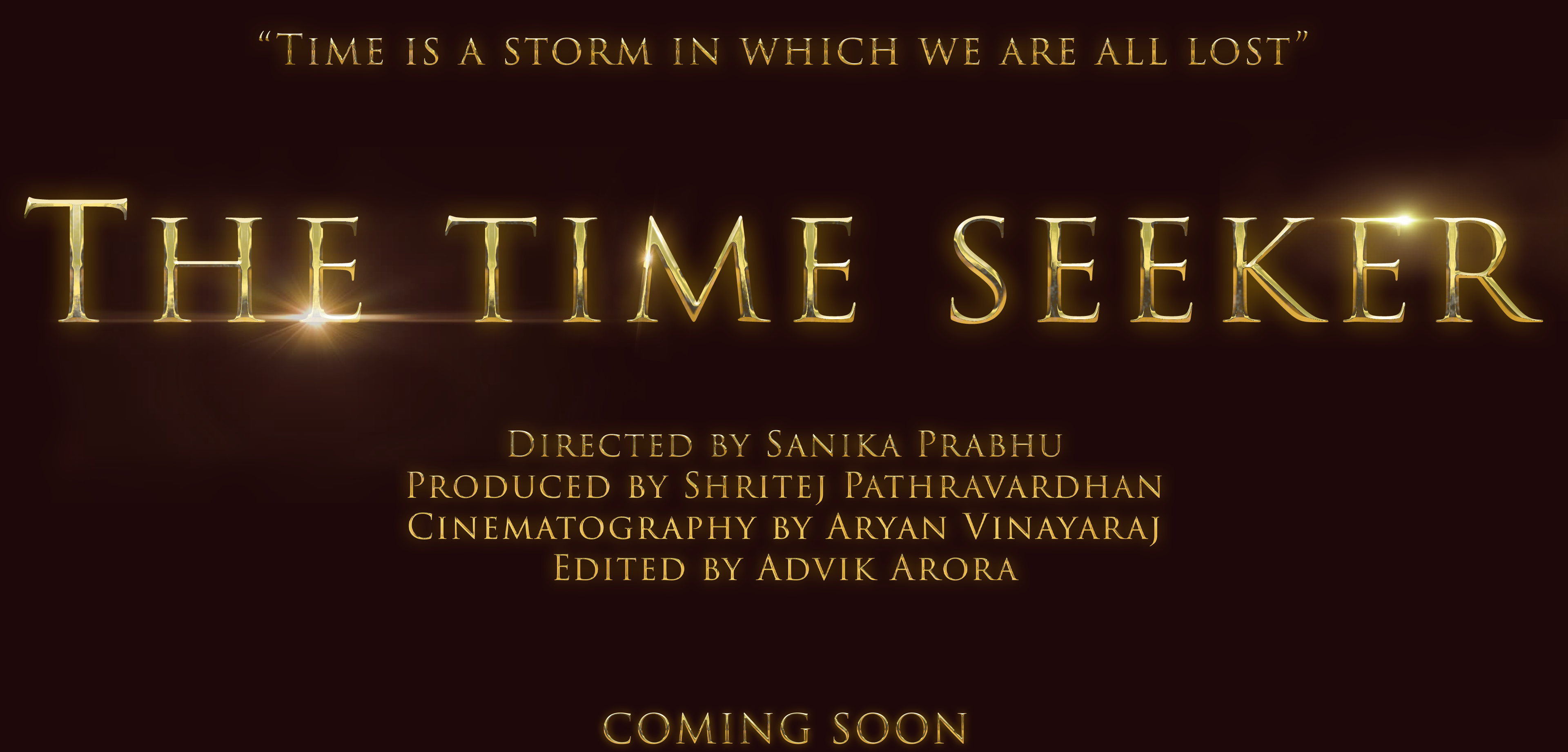 THE TIME SEEKER – A.P Makers